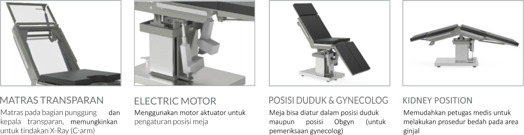 Operating Table - PT Mitra Multi Teknomedika